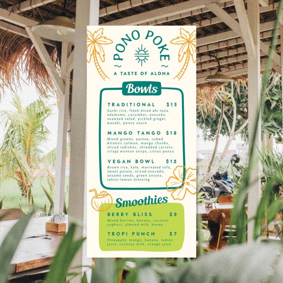 Pono Poke - Studio Liquorice